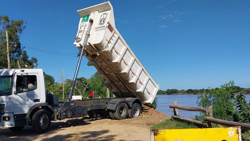 PRODEGO continua con acopio y distribución de piedra basáltica | Goya